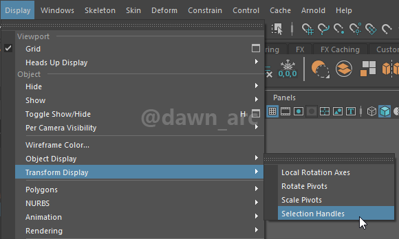 [Maya]Rigging 03 - Visualization